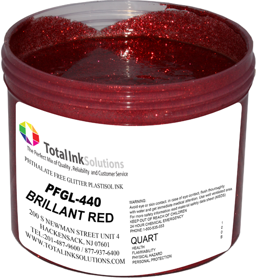 Download Brilliant Red Super Glitter Infused Ink - Ink - Full Size PNG ...