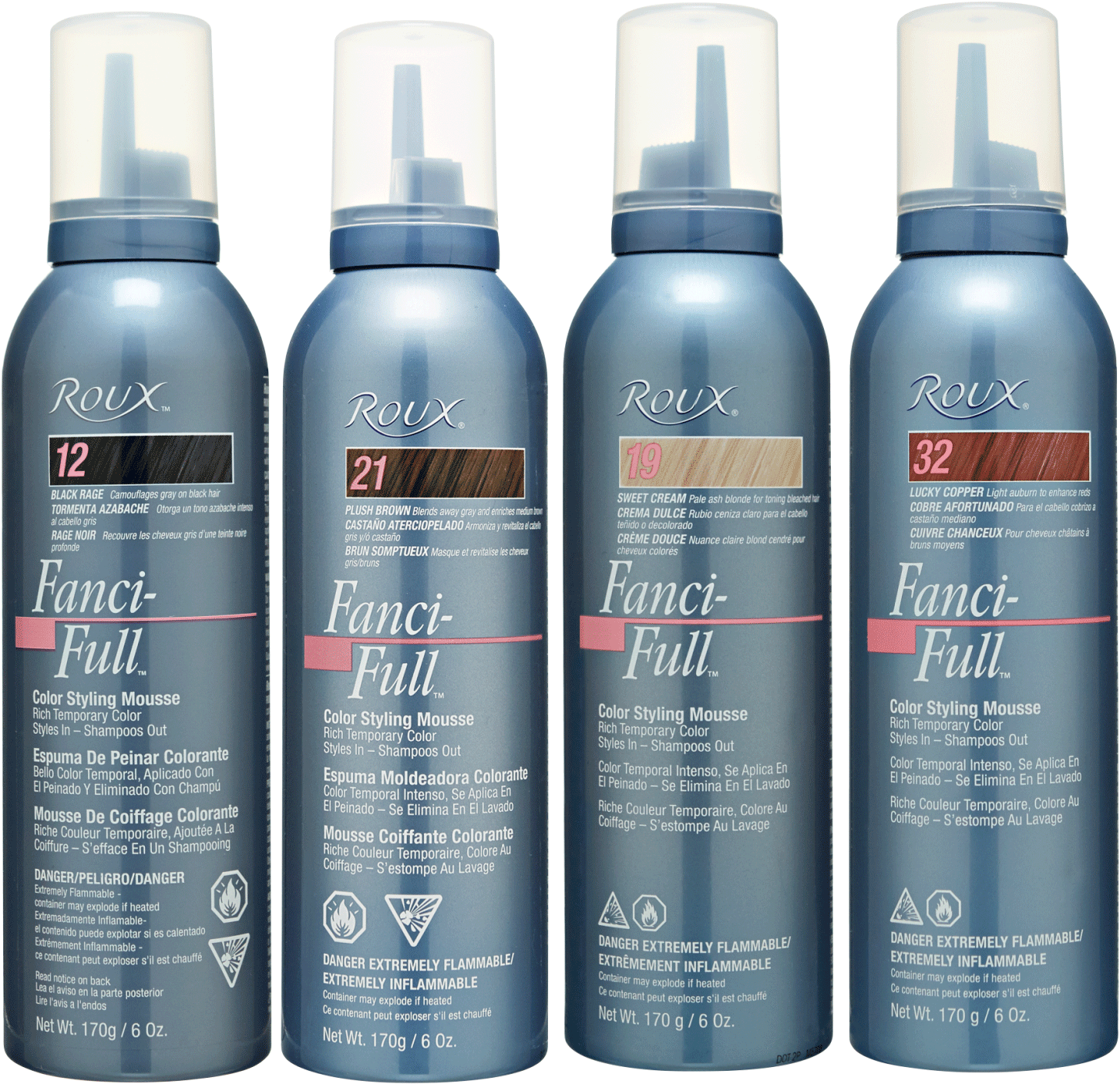 Download Roux2 - Roux Fanci-full Styling Mousse Lucky Copper - Full ...