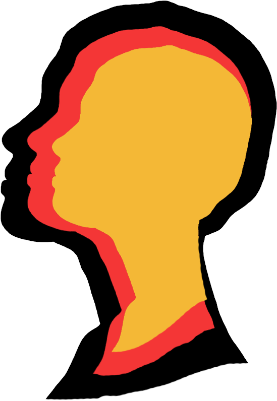 Download Head Silhouette Three Times Png - Full Size PNG Image - PNGkit