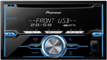 Download Pioneer Fh-x389ub Car Stereo - Pioneer Head Unit - Full Size ...