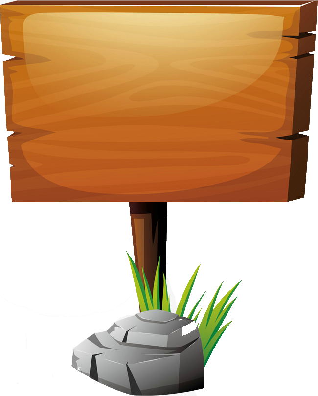 Download Cartel De Madera - Cartel Animado De Madera - Full Size PNG ...