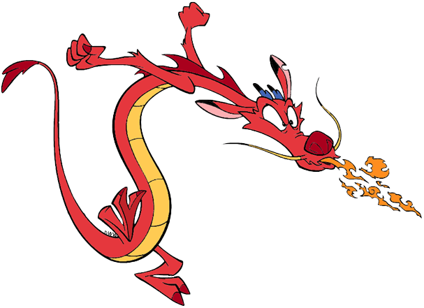 Download Mushu Blowing Fire - Mushu Mulan Clipart - Full Size PNG Image ...