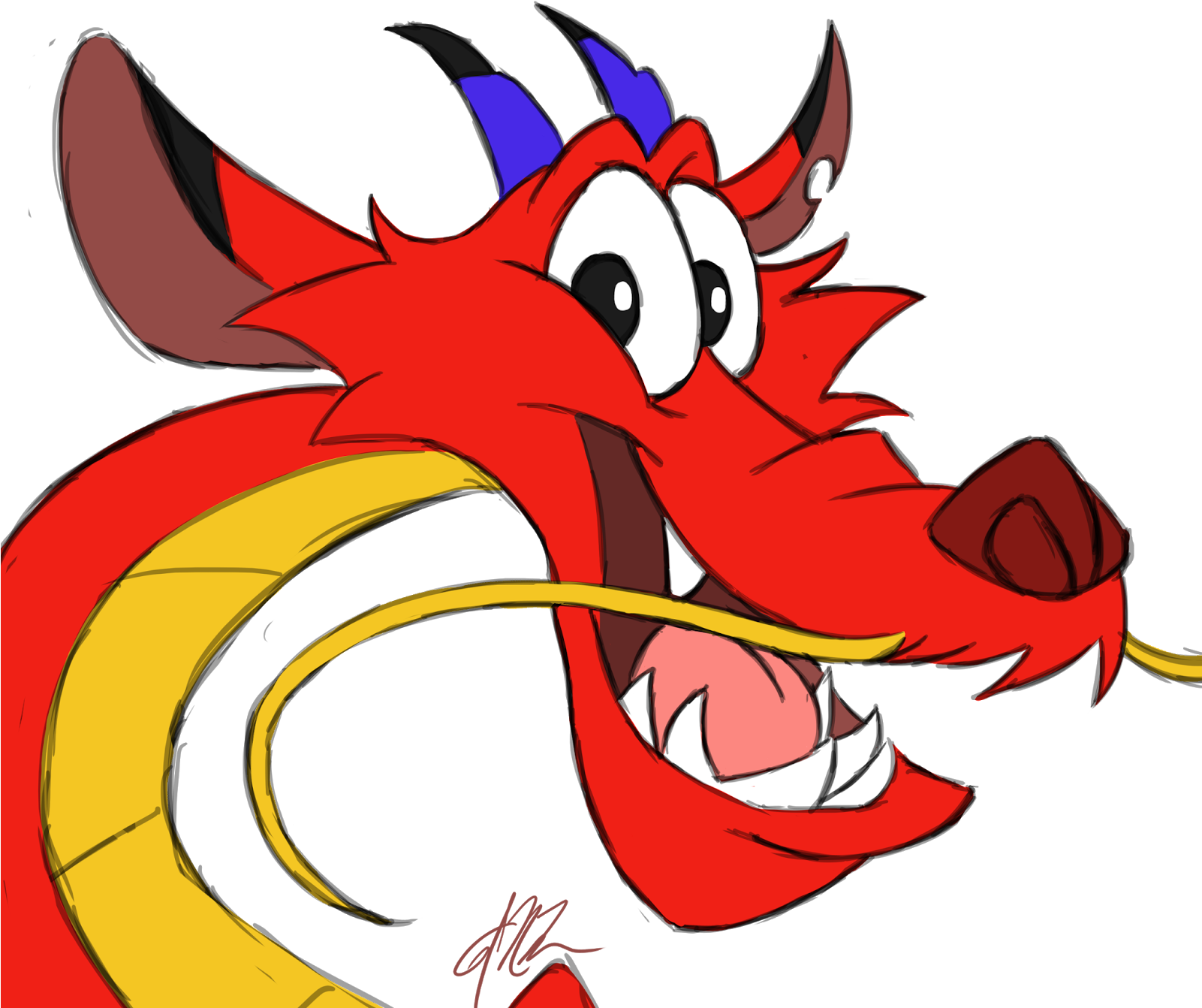 Download Mushu Png Image Background - Cri Kee Clipart Mulan Png - Full ...