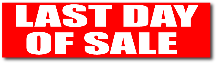 Download Cheers From The Oceanside Team - Last Day Sale Sign - Full ...