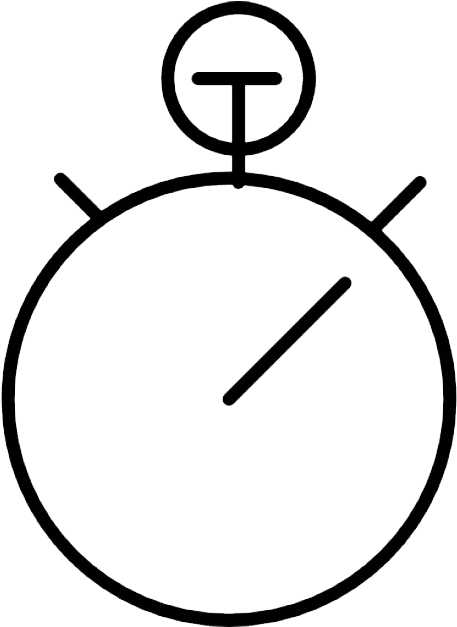 Download Timer Online - Silhouette - Full Size PNG Image - PNGkit