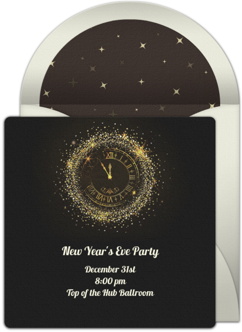 Download Countdown Clock Online Invitation - Clock - Full Size PNG ...
