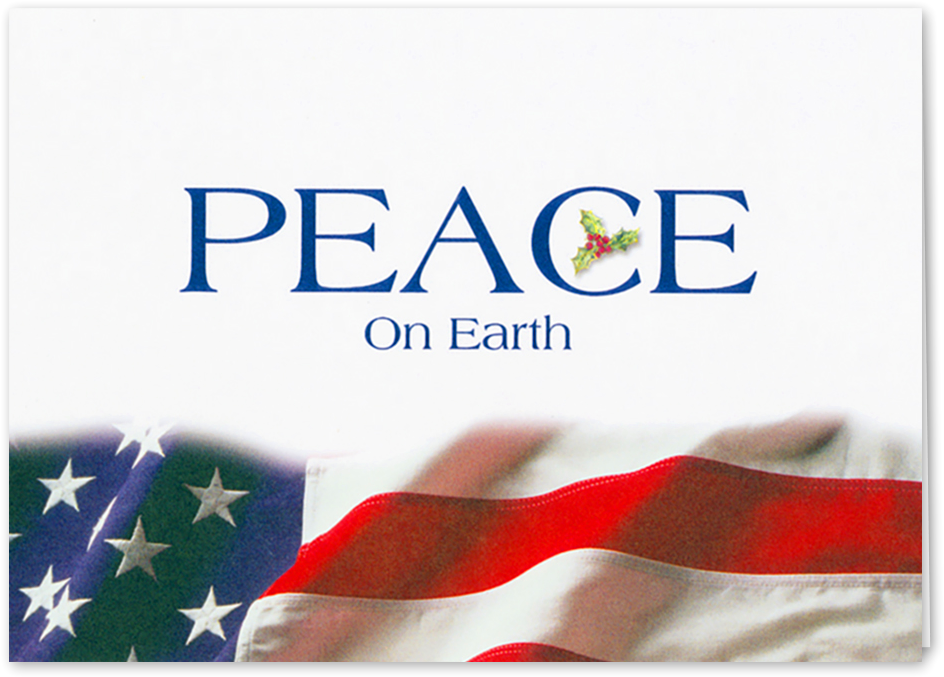 Download Picture Of Patriotic Peace On Earth Greeting Card - Handstands ...