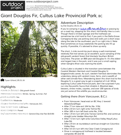 Download Giant Douglas Fir Field Guide - Prospect State Scenic ...