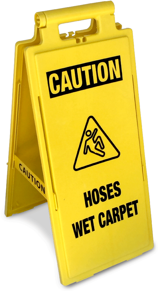 Download Transparent Caution Wet Carpet Sign - Cortina Safety Cortina ...