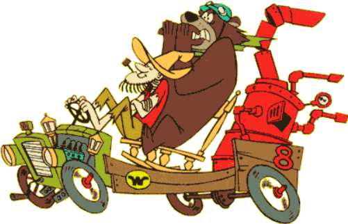 Download Autos Locos - - Wacky Races Arkansas Chuggabug - Full Size PNG ...