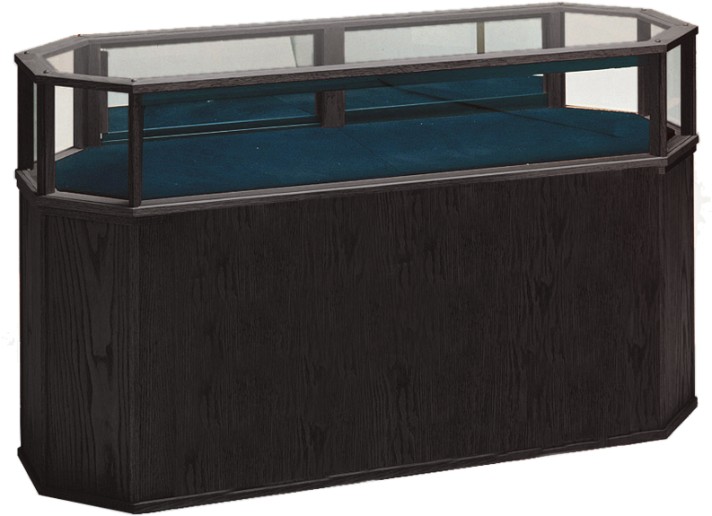 Download Classic Jewelry Vision Octagon Retail Display Case - Bench ...