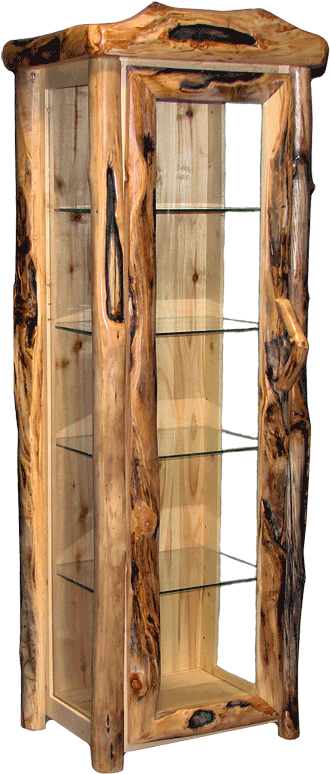 Download Aspen Log Display Cabinet - Log Display Cabinet - Full Size ...