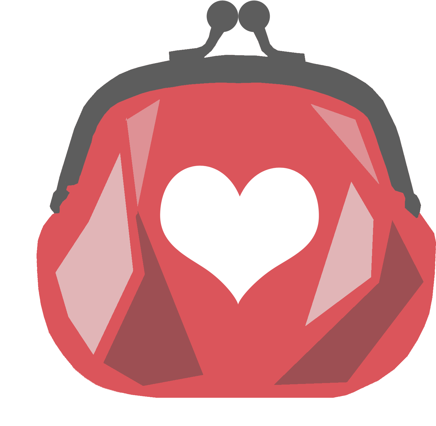 Download Dioad- Coin Purse Heart - Coin Purse - Full Size PNG Image ...