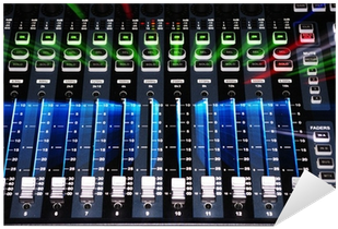 Download Transparent Main Mixer Board Of Sound System With Zoom Burst ...