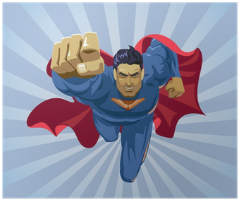 Download Superhero Flying Towards Camera - Full Size PNG Image - PNGkit