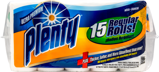Download Plenty® Paper Towels - First Quality Consumer Product 2924382 ...