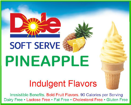 Download Toppings - Dole Soft Serve - Full Size PNG Image - PNGkit