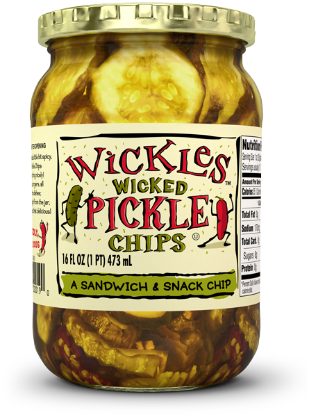 Download 16oz Wickles Wicked Pickle Chips - Wickles Wicked Jalapeno ...