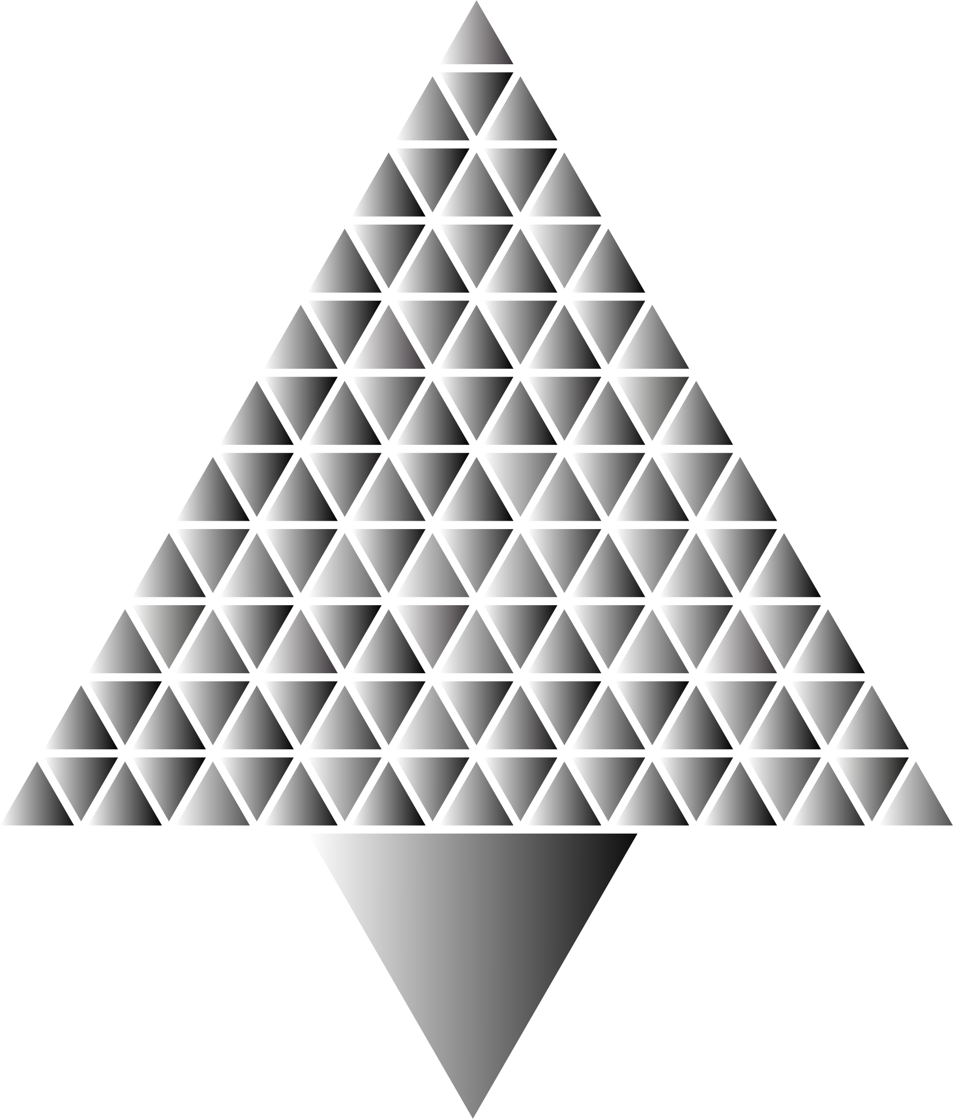 Download Big Image - Black Transparent Abstract Triangle - Full Size ...