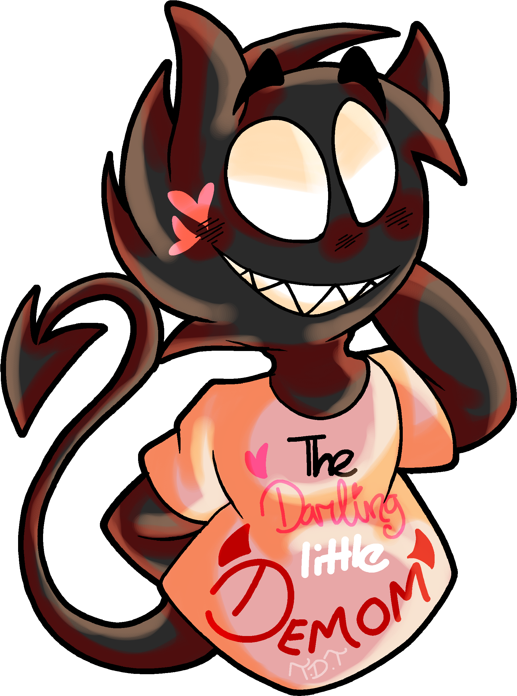 Download Demon - Cartoon - Full Size PNG Image - PNGkit