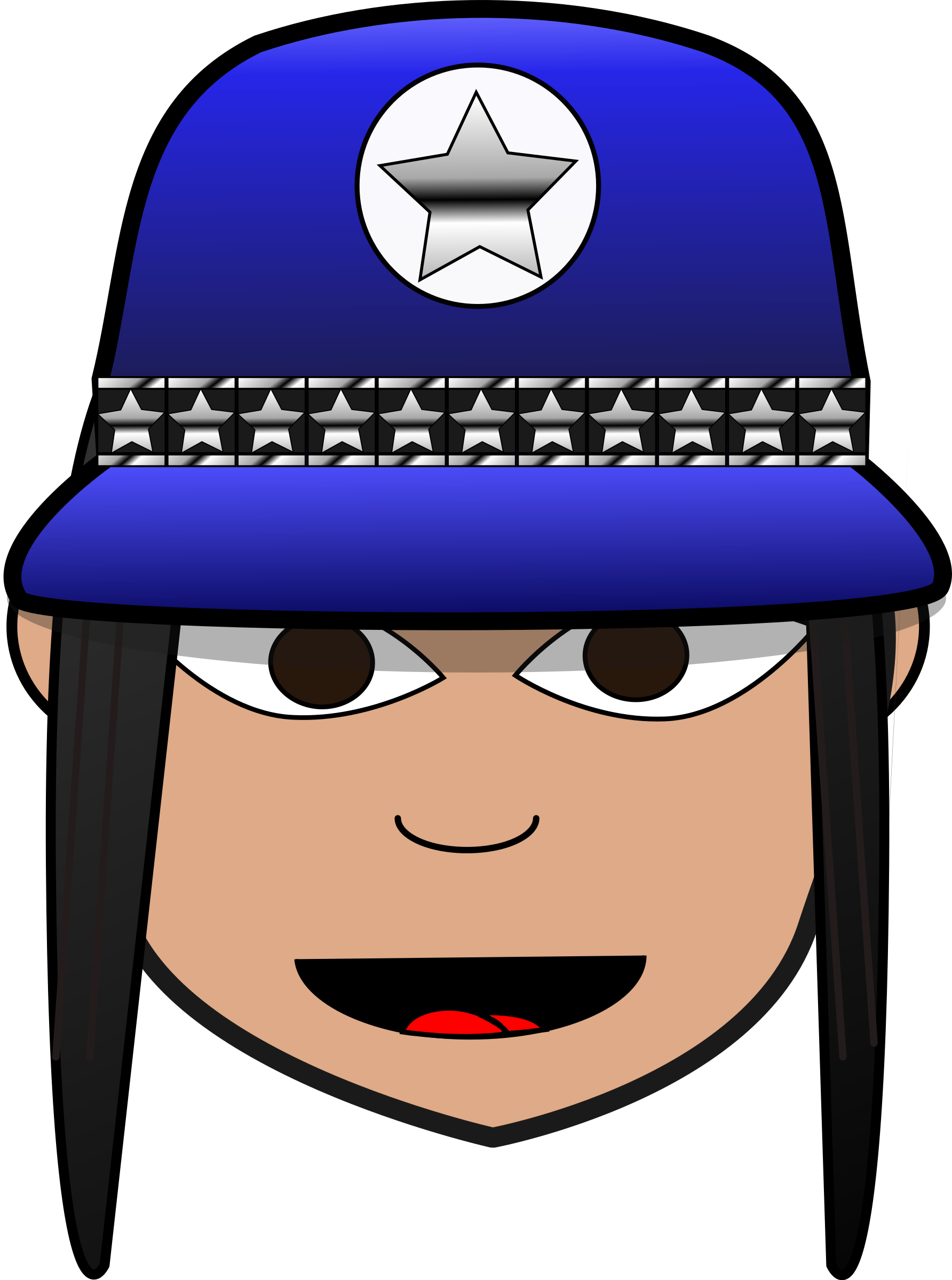 Download Police Officer Computer Icons Badge Cartoon - Clip Art - Full ...