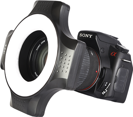 Download Led Macro Ring Light - Ring Flash - Full Size PNG Image - PNGkit