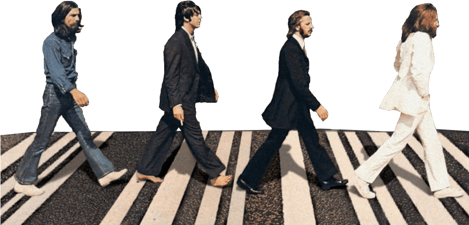 Download Beatles-cutout - Locations To Film London - Full Size PNG ...
