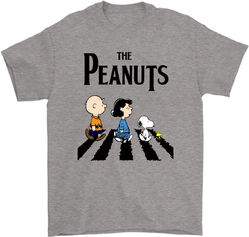 Download Peanuts In Abbey Road The Beatles Mashup Snoopy Shirts ...