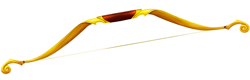 Download Apollo's Golden Bow And Arrow - Full Size PNG Image - PNGkit
