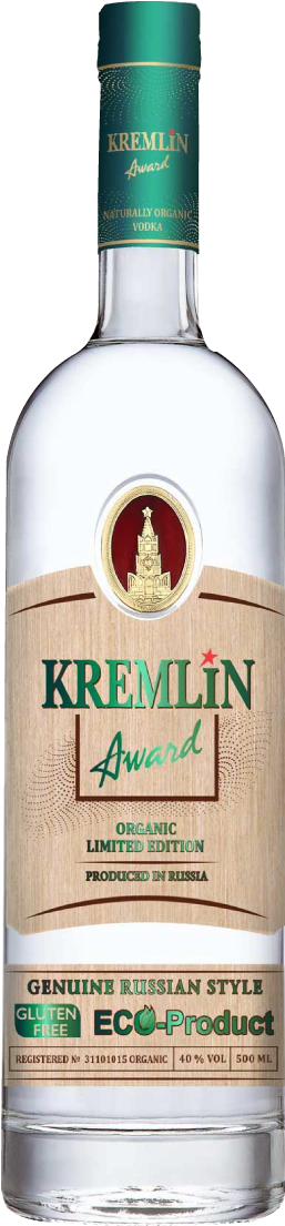 Download Zoom Images - Kremlin Vodka Organic - Full Size PNG Image - PNGkit