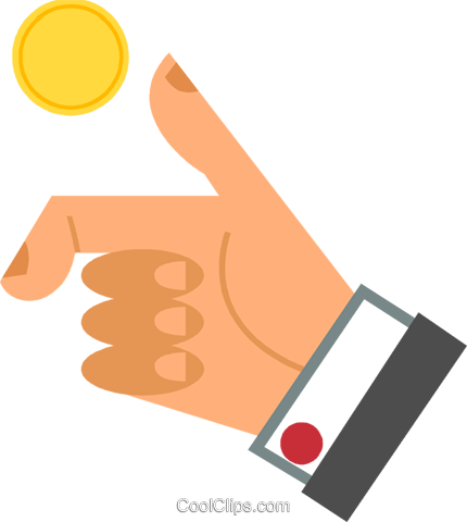 Download Coin Toss Royalty Free Vector Clip Art Illustration - Coin ...