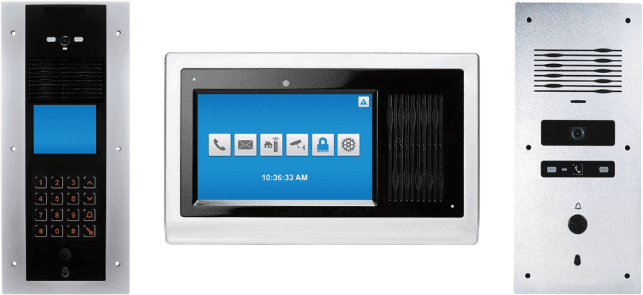 Download Intercom System Background Png - Ip Video Intercom - Full Size ...