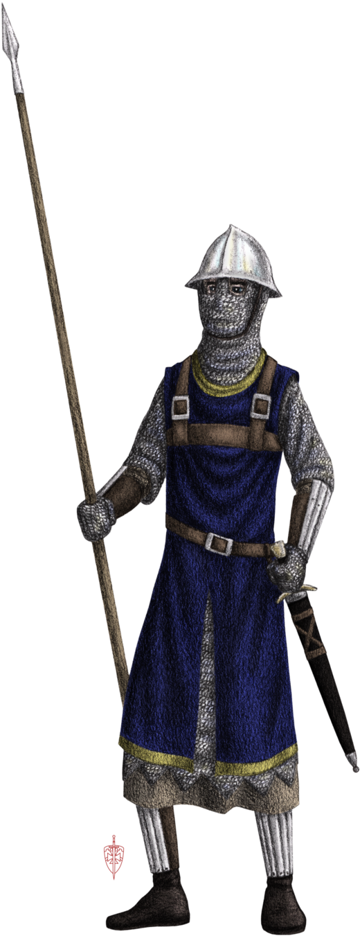 Download Byrandian Legionary By Https - Spearman Medieval - Full Size PNG Image - PNGkit
