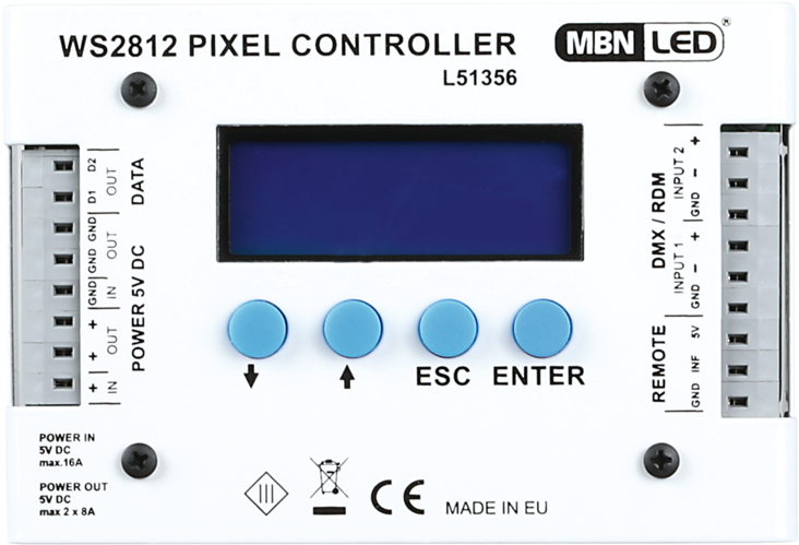 Download The Ws2812 Pixel Controller Is Designed To Control - Led Lamp ...
