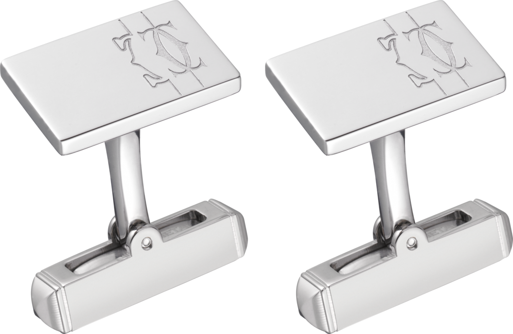 Download Lines And Logo Cufflinkssterling Silver, Palladium - Cartier ...