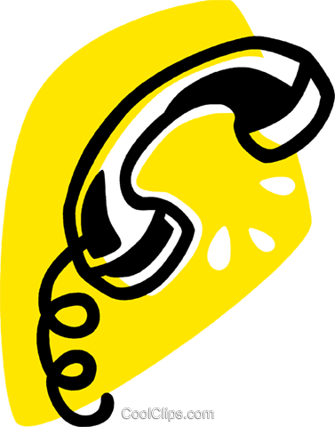 Download Telephone Receiver Royalty Free Vector Clip Art Illustration ...