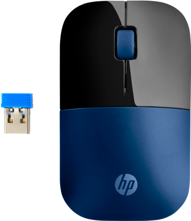 Download Hp Z3700 Blue Wireless Mouse - Hp Z3700 - Full Size PNG Image ...