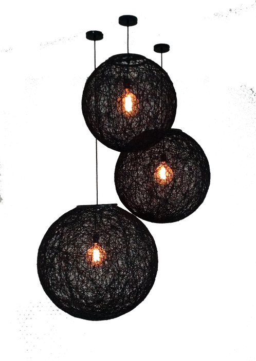 Download Incluye 3 Lámparas Con Foco Vintage E Instalación - Ceiling ...