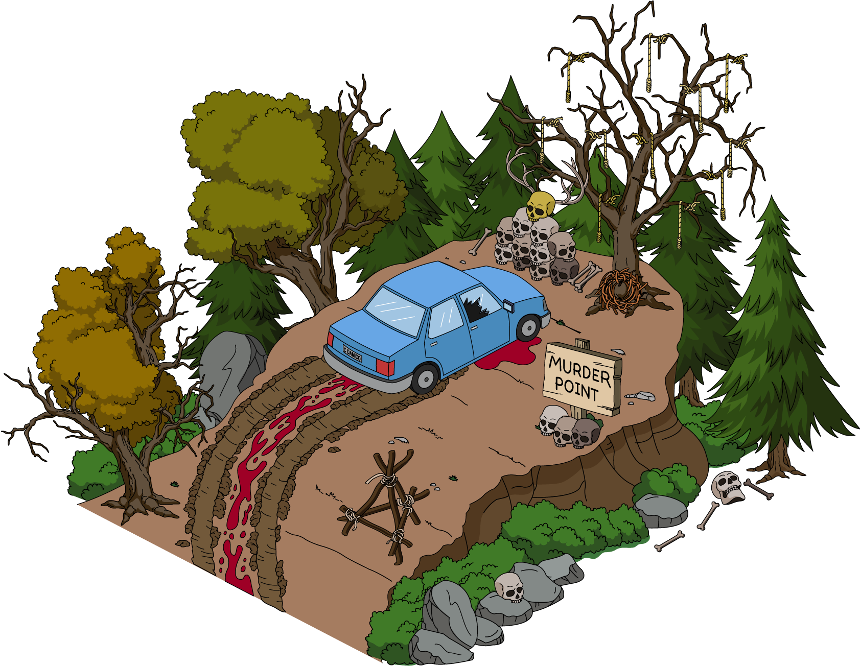 Download Building Murderpoint - Quagmire's Car Family Guy - Full Size ...
