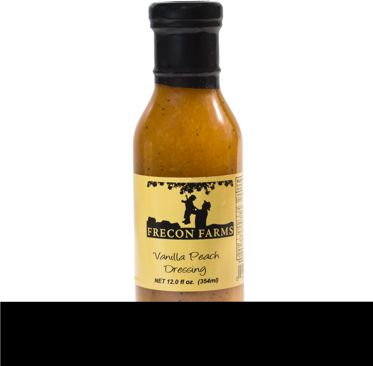 Download Frecon Farms Vanilla Peach Dressing Frecon Farms - Glass ...