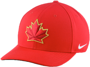 Download Team Canada Iihf 2018 Olympic Red Swoosh Flex Hat - Hat - Full ...