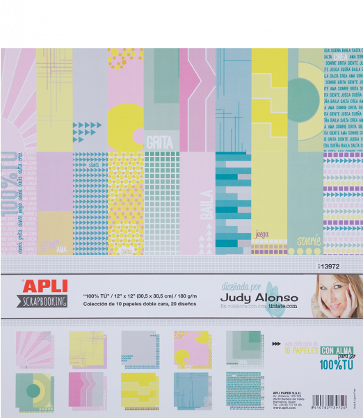 Download Apli Scrapbooking Paper - Apli Judy Alonso 12x12" Scrapbooking ...