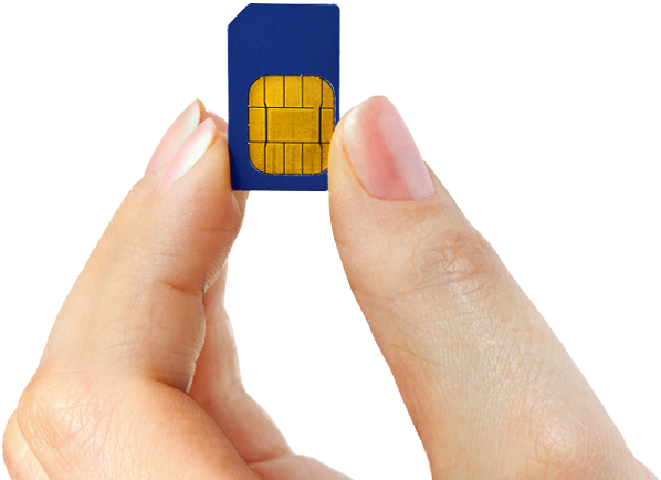 Download Sim Cards Banner Image - Sim Card In Hand - Full Size PNG ...