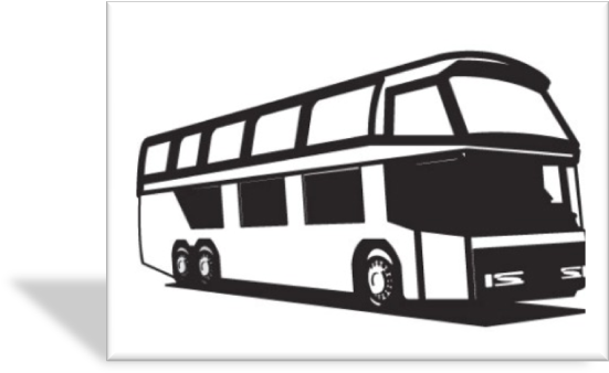 Download Bus Vector - Full Size PNG Image - PNGkit