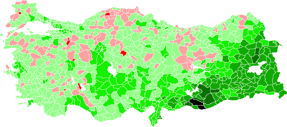 Download Turkish Natural Population Growth By District 2014 - Atlas ...