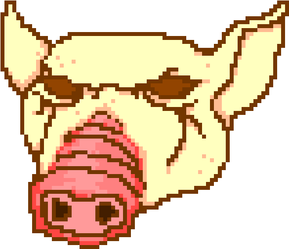 Download Animal - Pig - Masque Hotline Miami Rat - Full Size PNG Image ...