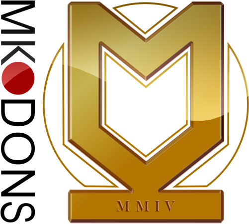 Download Milton Keynes Dons Logo - Full Size PNG Image - PNGkit