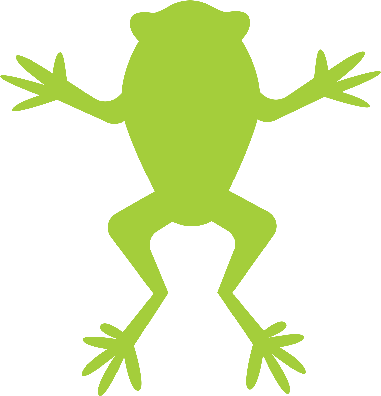 Download Green Tree Frog Vector - Full Size PNG Image - PNGkit