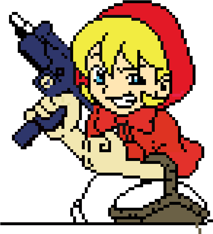 Minecraft Pixel Art Girl