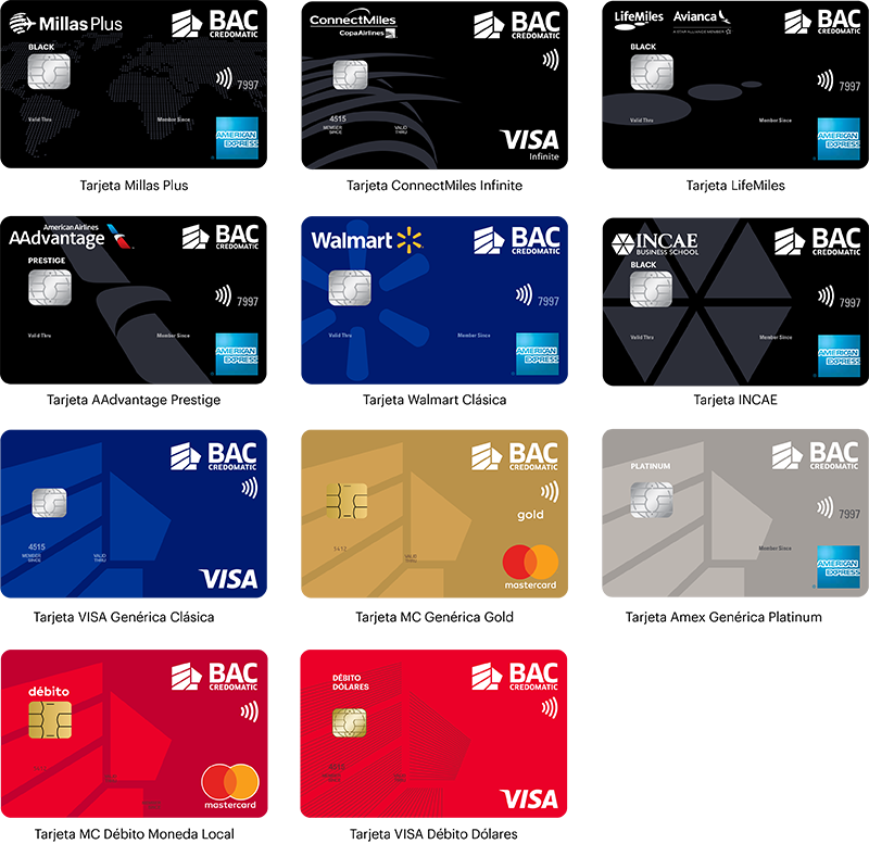 Download Tarjetas - Bac Connectmiles - Full Size PNG Image - PNGkit